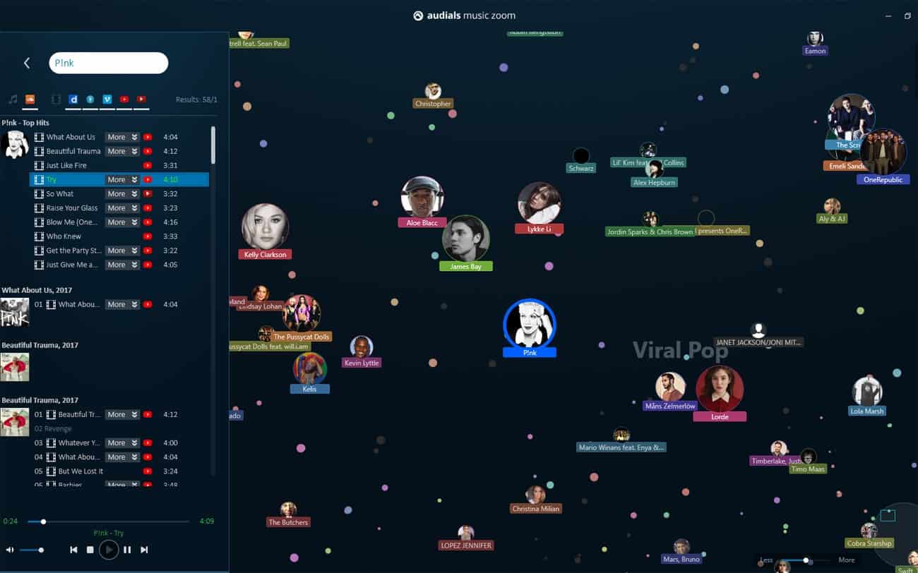 Audials Music Zoom Visualizes All the Music | Gearfuse