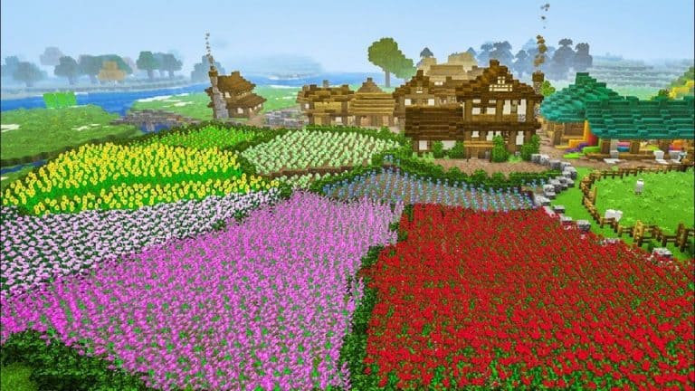12 Cute Minecraft Garden Ideas for Beginners [2024] | Gearfuse