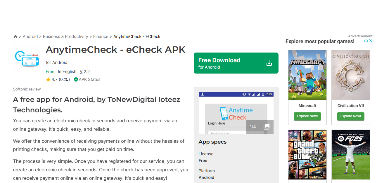 20 Best Cashing Apps That Don't Use Ingo for Mobile Deposits | Gearfuse