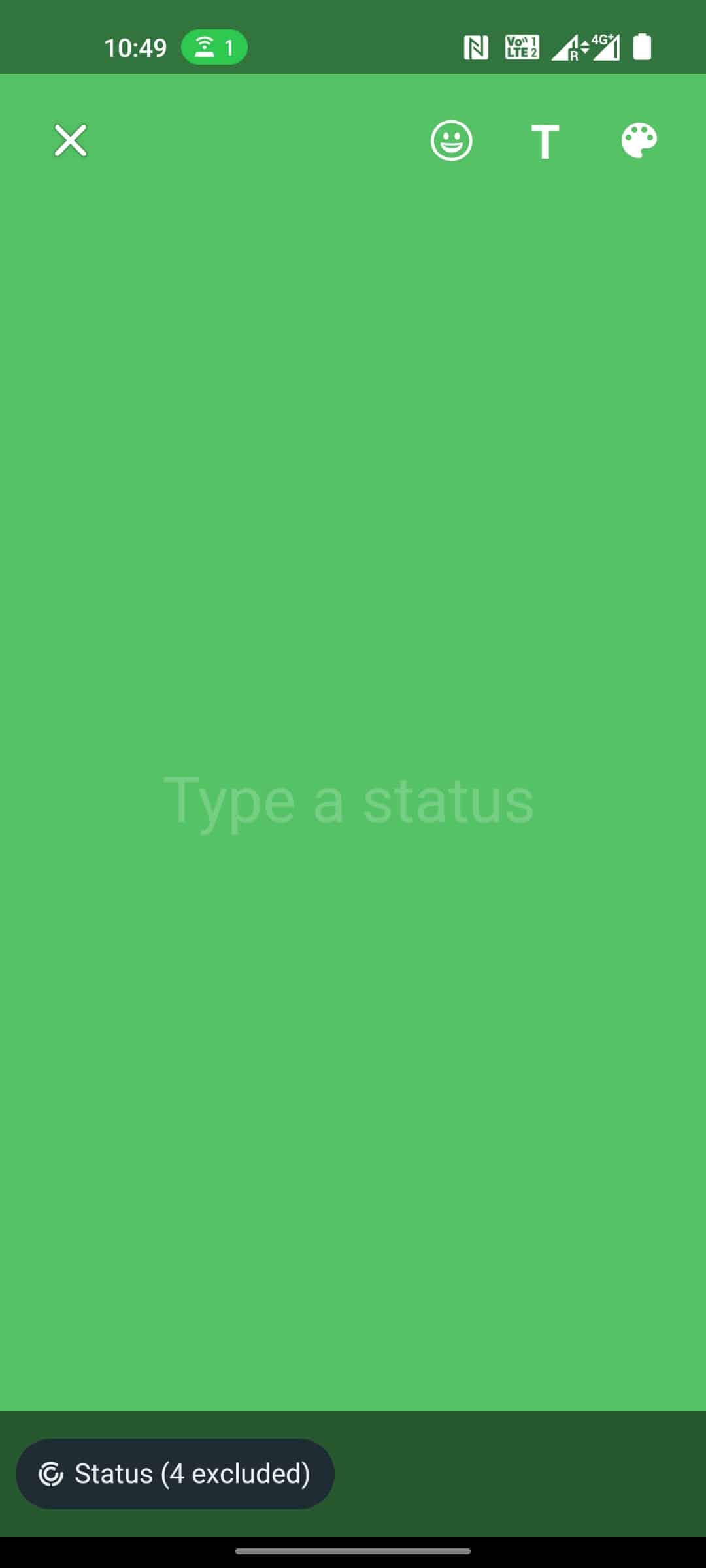 How To Set Blank WhatsApp Status? | Gearfuse