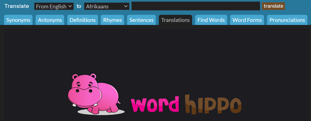 WORD HIPPO | Gearfuse