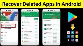 How To Restore Deleted Apps on Android in 6 Easy Methods | Gearfuse