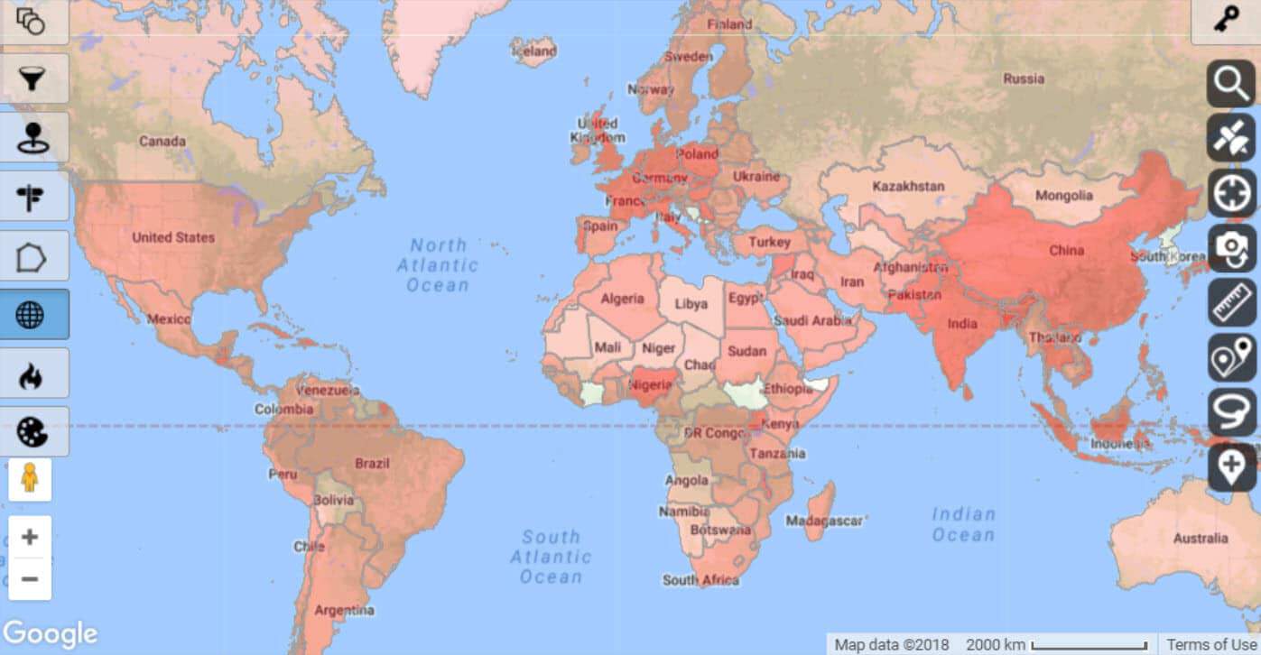 What is a Thematic Map Used For?( Uses, Features, Types, Pros & Cons ...