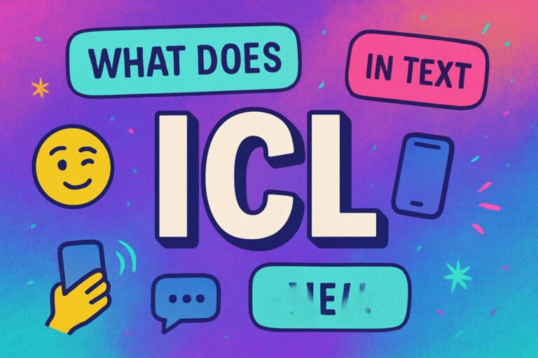 ICL Meaning in Text Messages and Social Media | Gearfuse