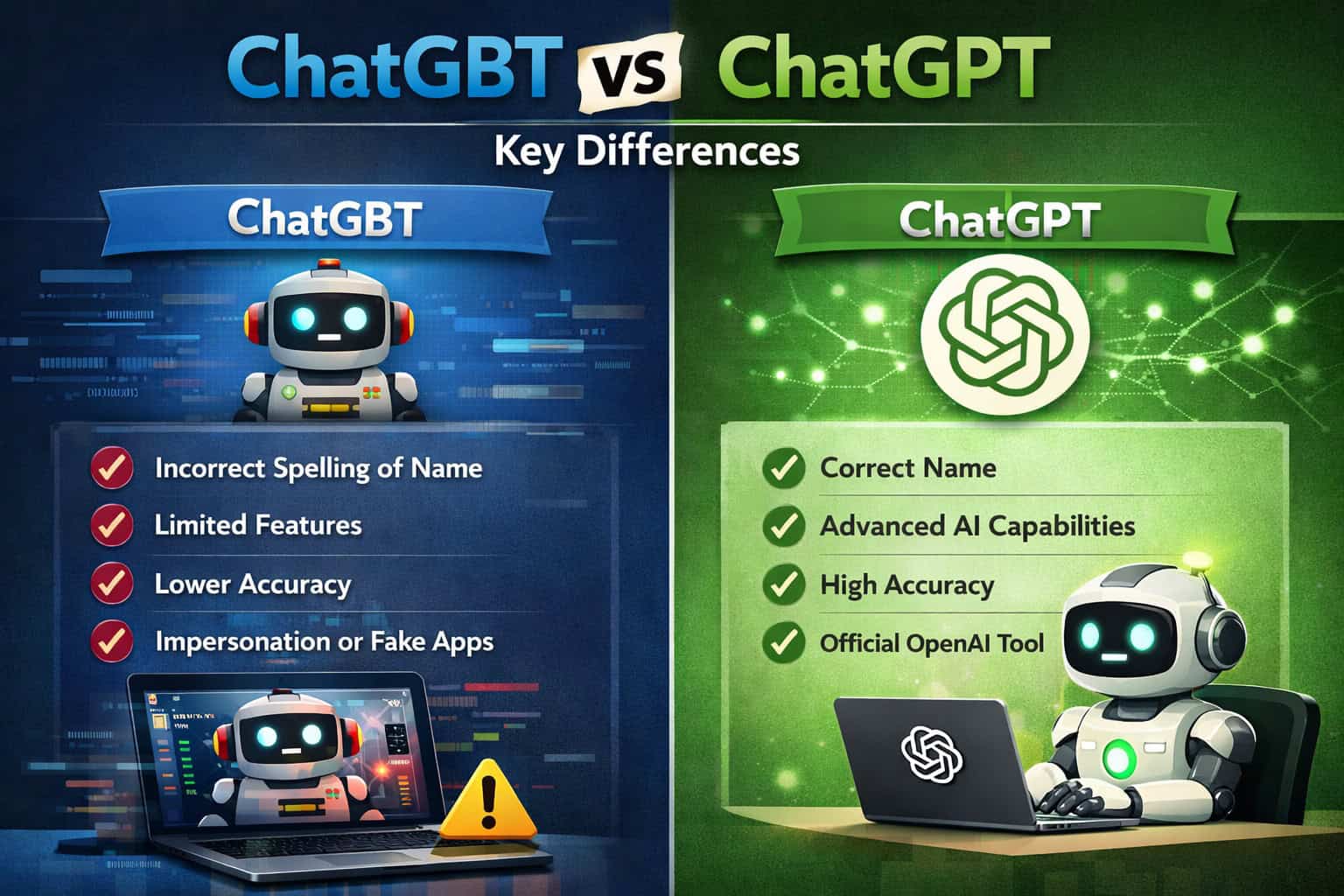 ChatGBT vs ChatGPT: Clearing the Confusion | Gearfuse